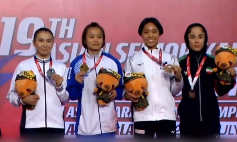 辜翠萍出戰空手道亞錦賽 3比0完勝奪金 — TITV News 原視新聞網